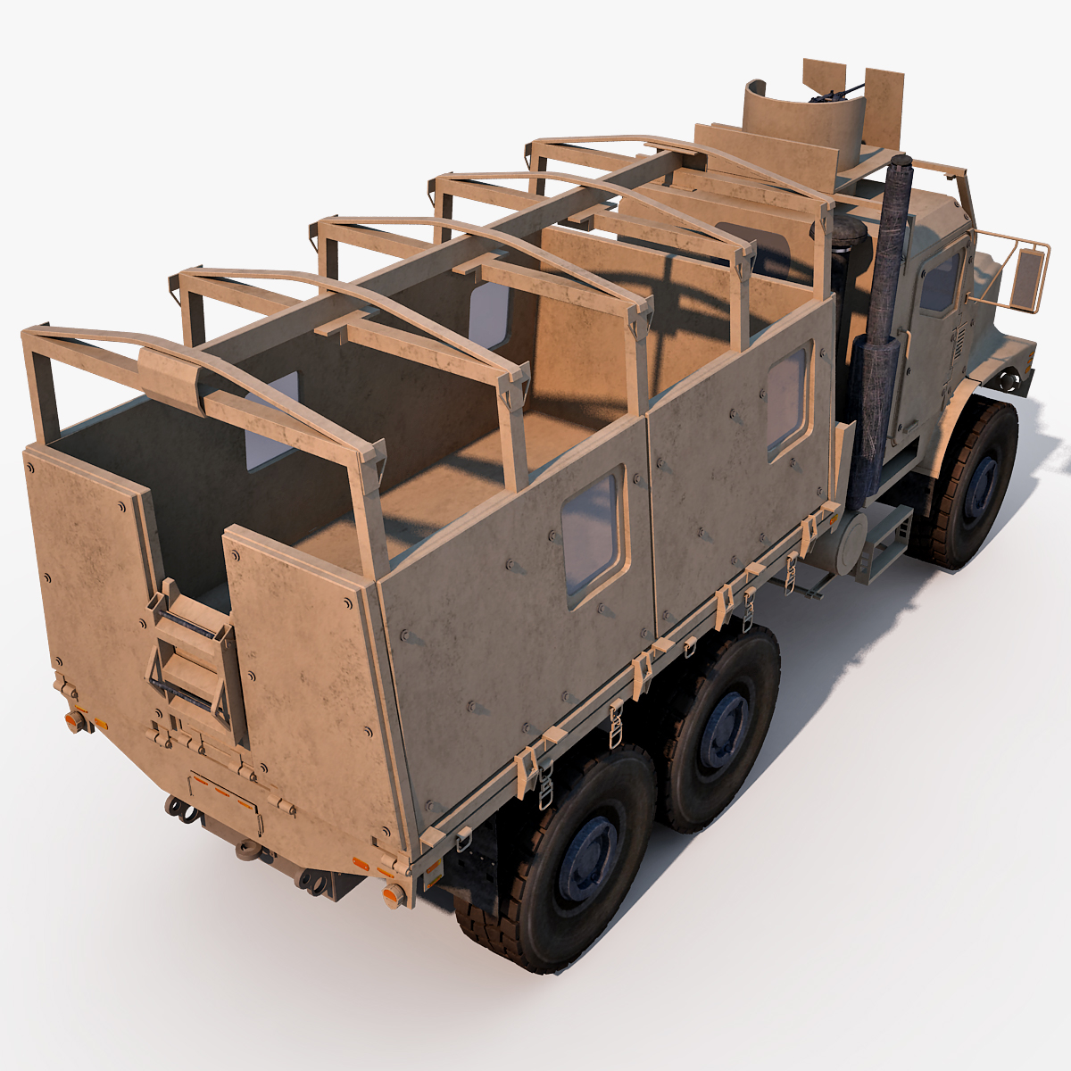 oshkosh mtvr mk25 3d model