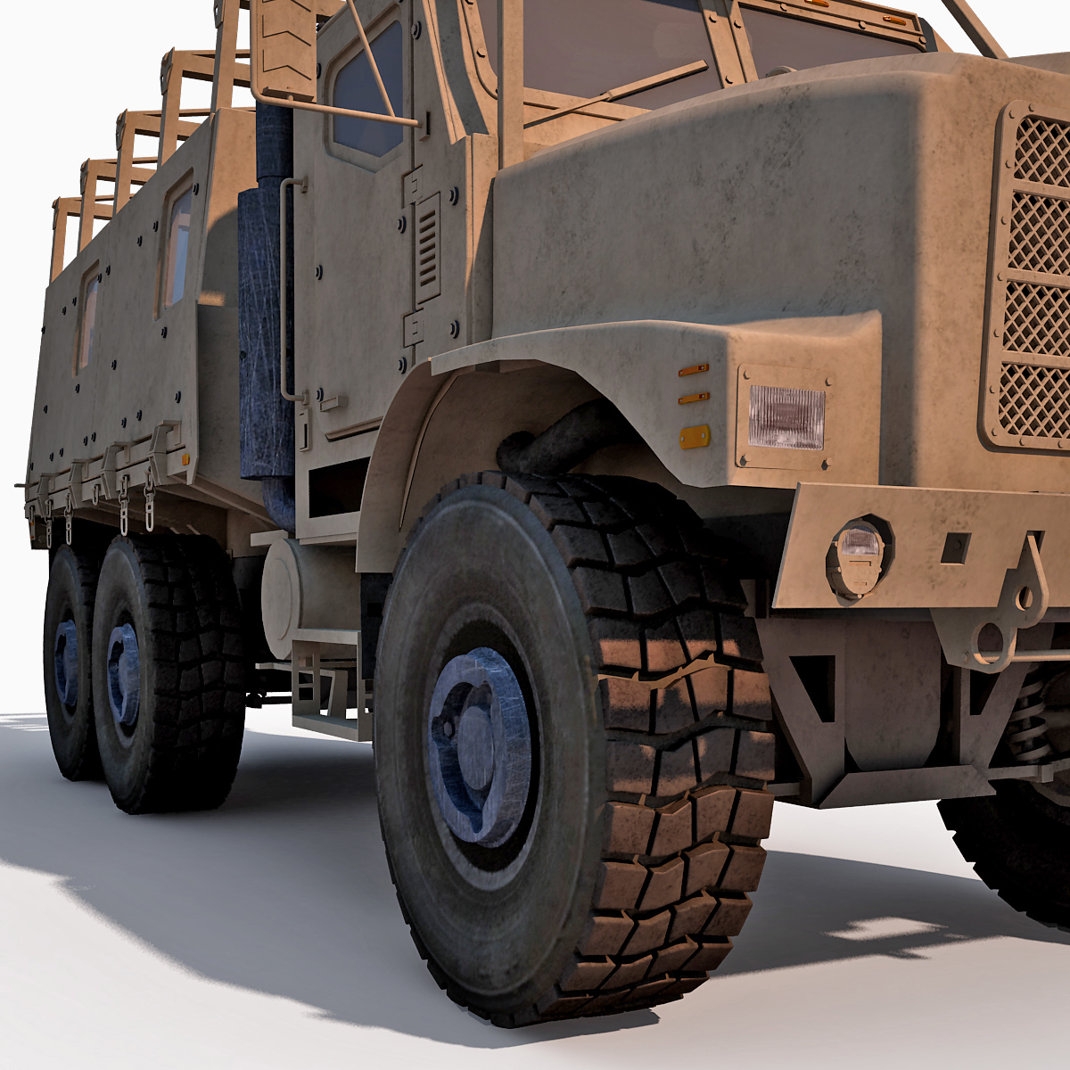 oshkosh mtvr mk25 3d model