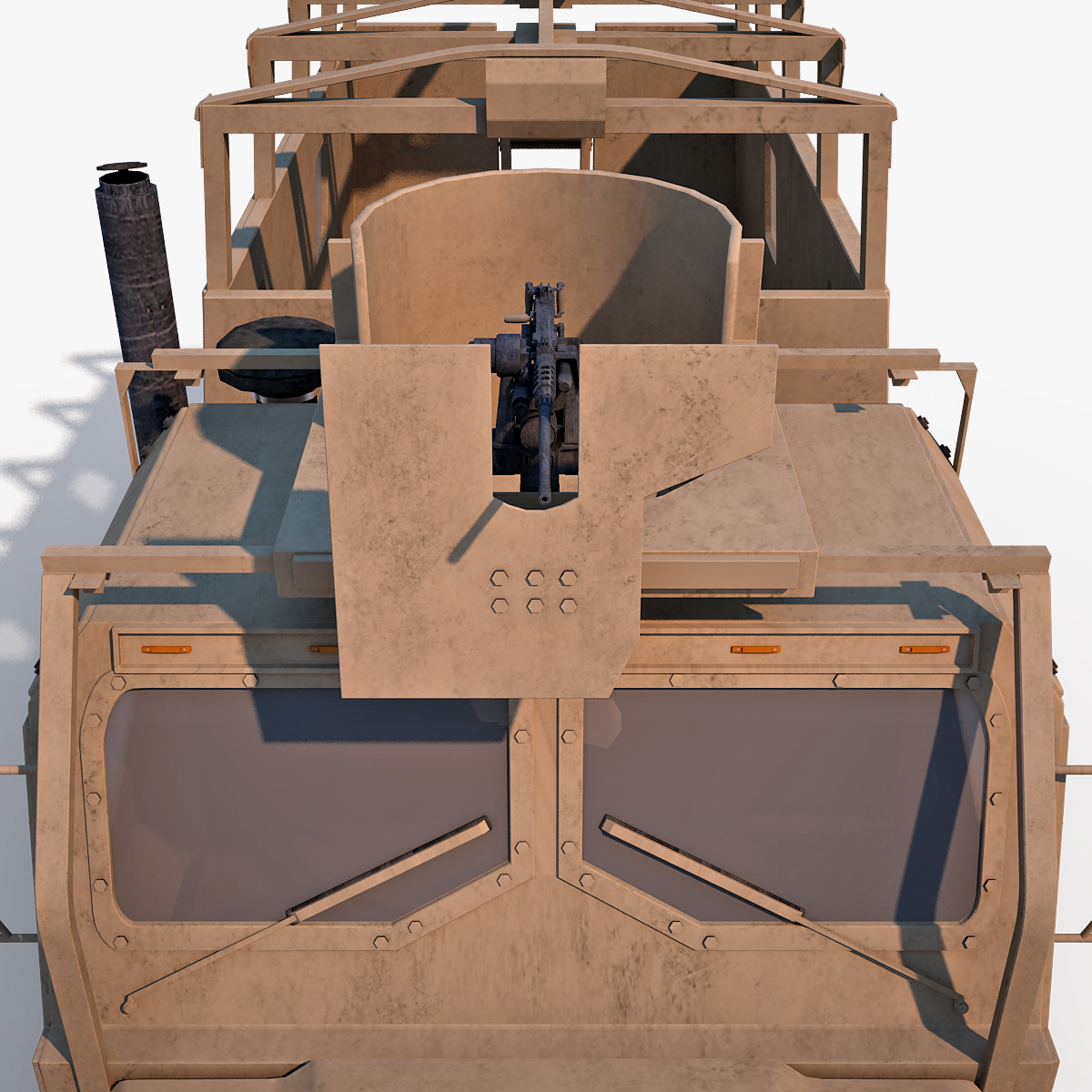 oshkosh mtvr mk25 3d model
