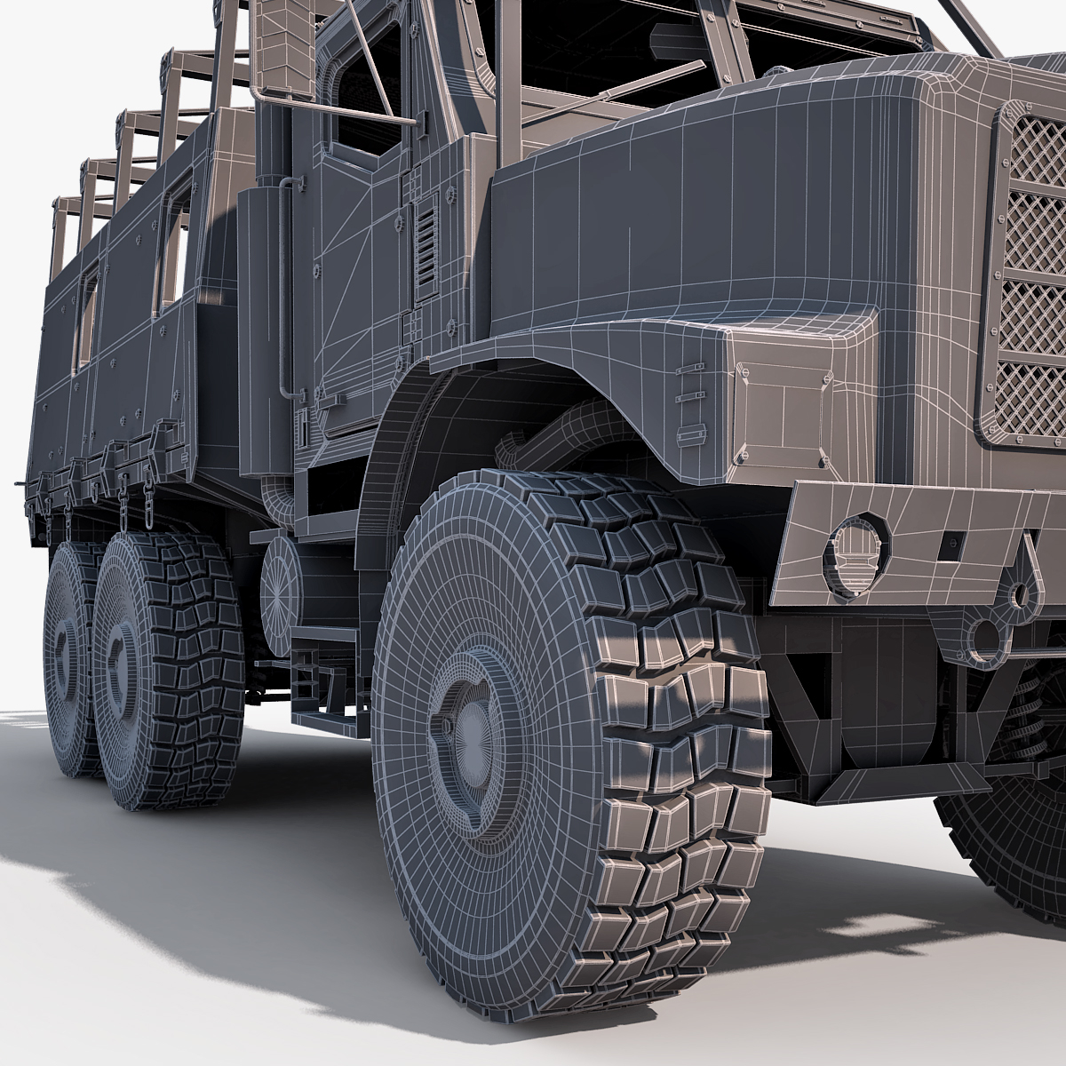 oshkosh mtvr mk25 3d model
