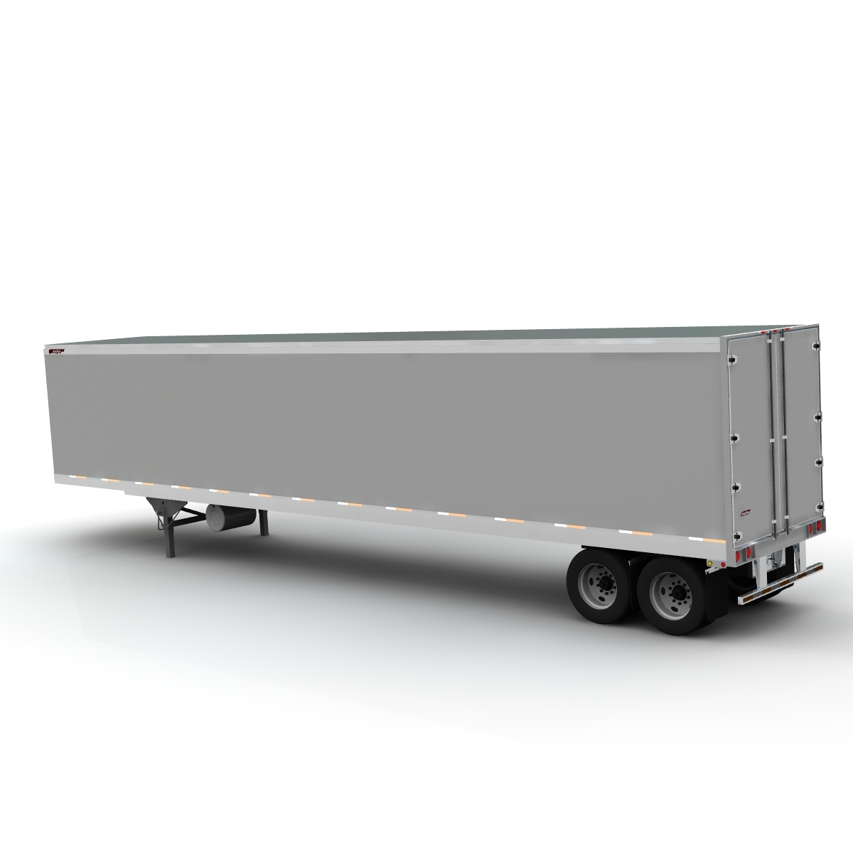3d 53ft trailer truck