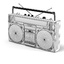 3dsmax crown csc-950l boombox