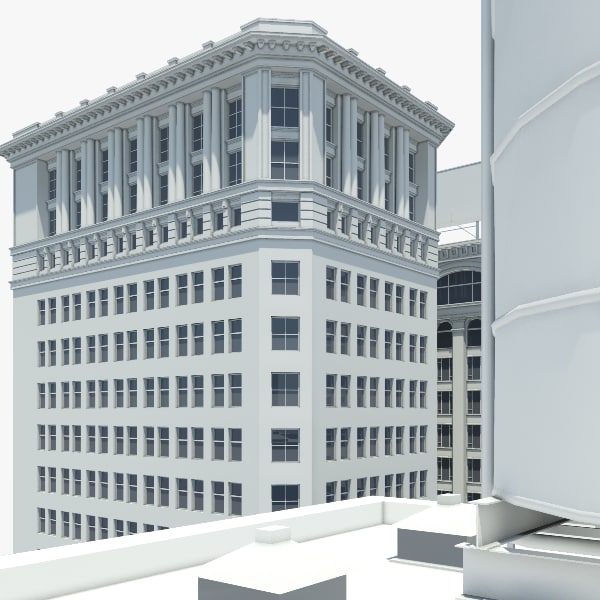 city buildings 3d model