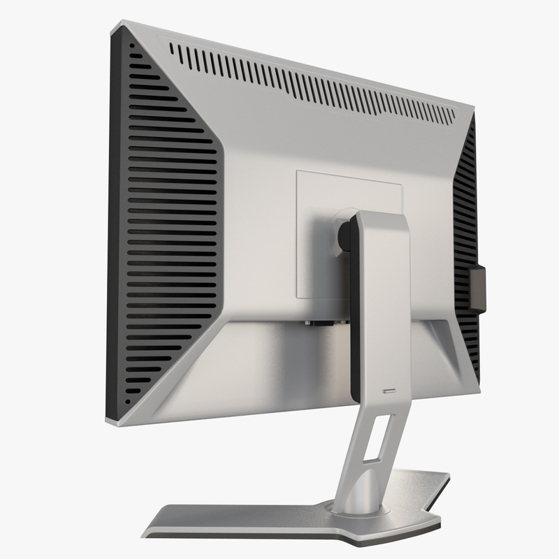 3d max monitor dell 2007 fp