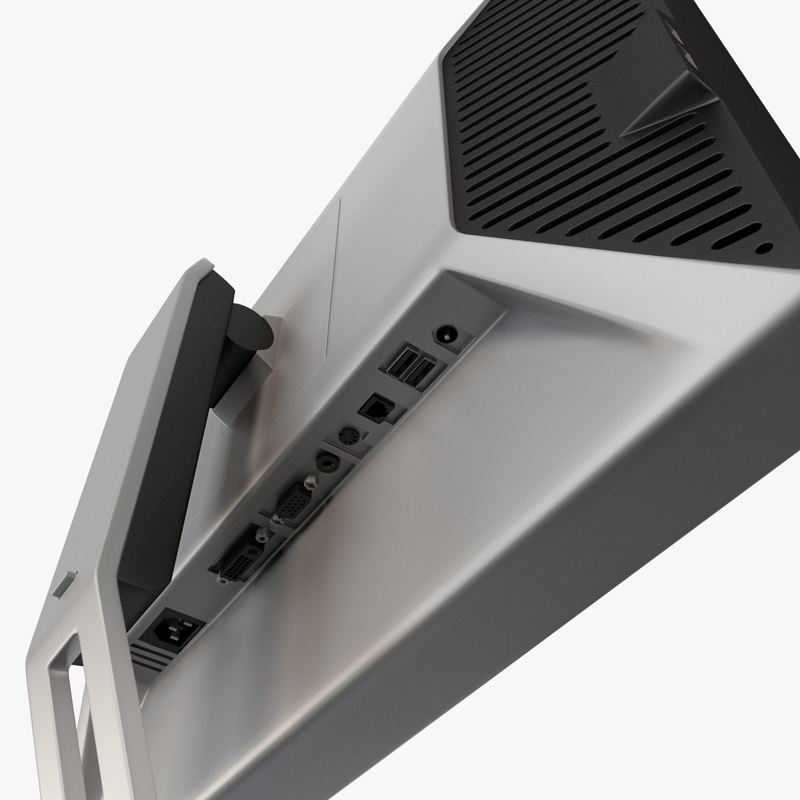 3d max monitor dell 2007 fp