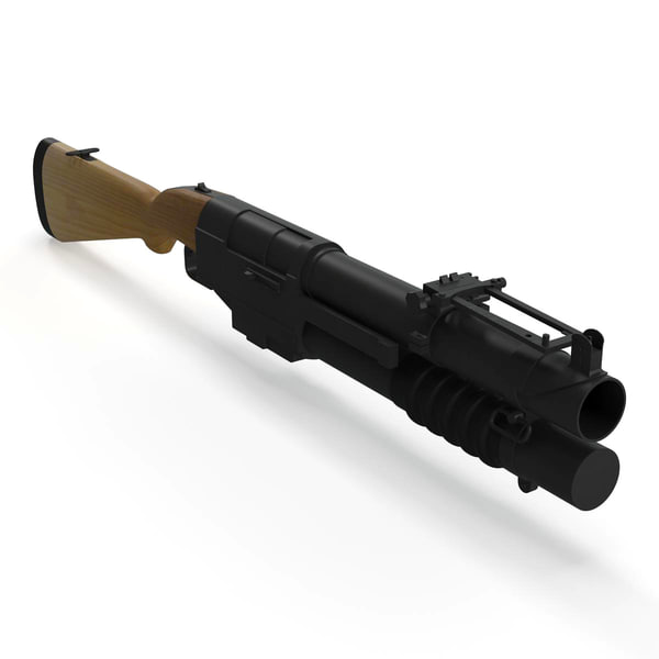 grenade launcher ex-41 3d max