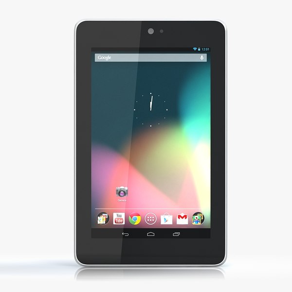 3d model google nexus 7