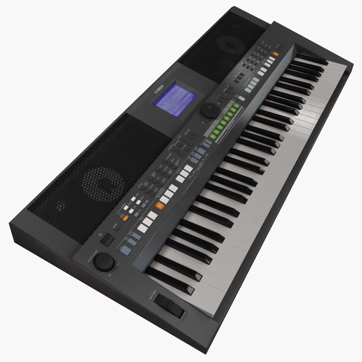 yamaha psr s650 keyboard 3d 3ds
