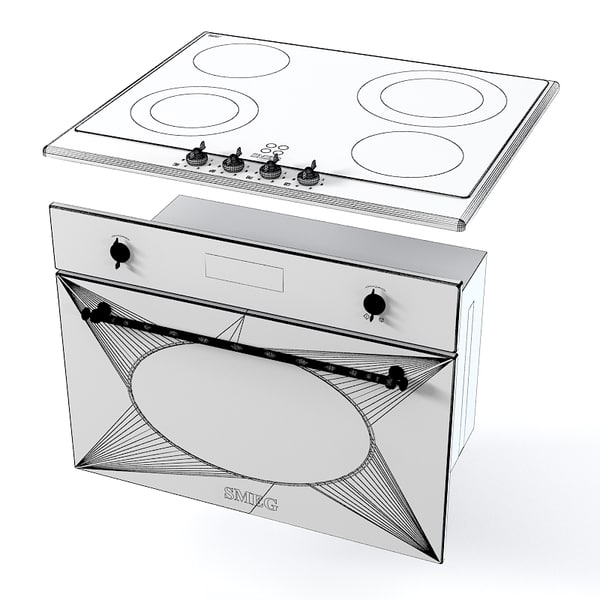max smeg kitchen cooktop