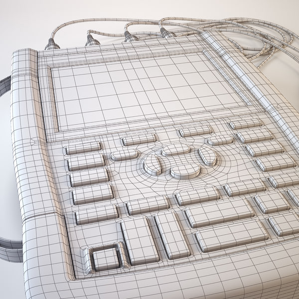 multimeter fluke 190-204 3d model