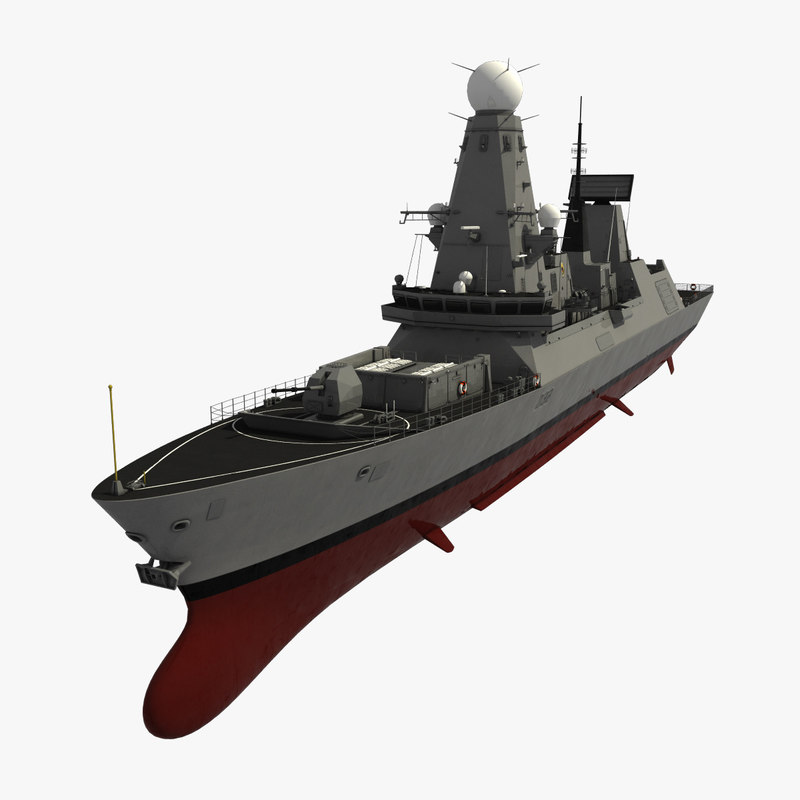 3d max type 45 destroyer