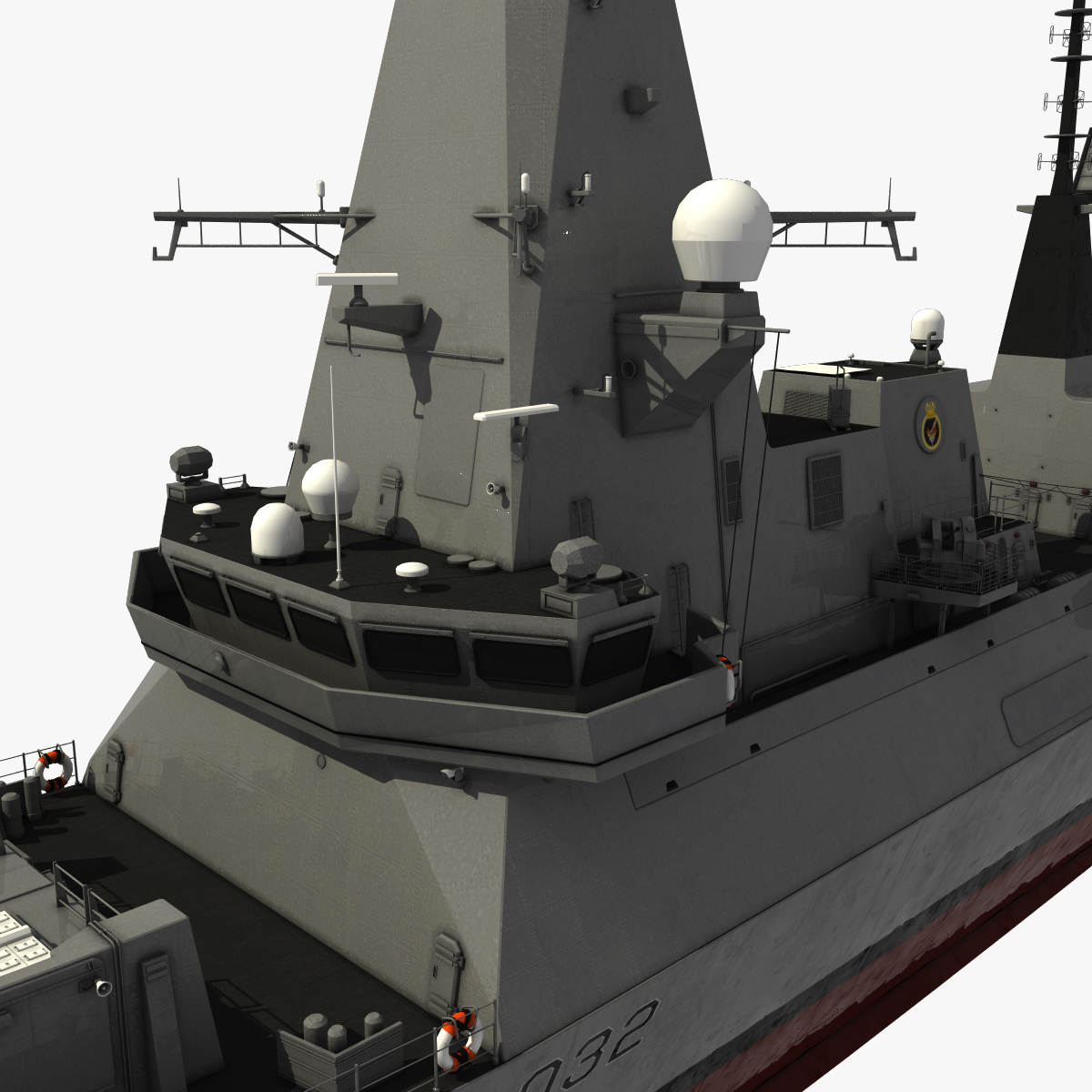 3d max type 45 destroyer