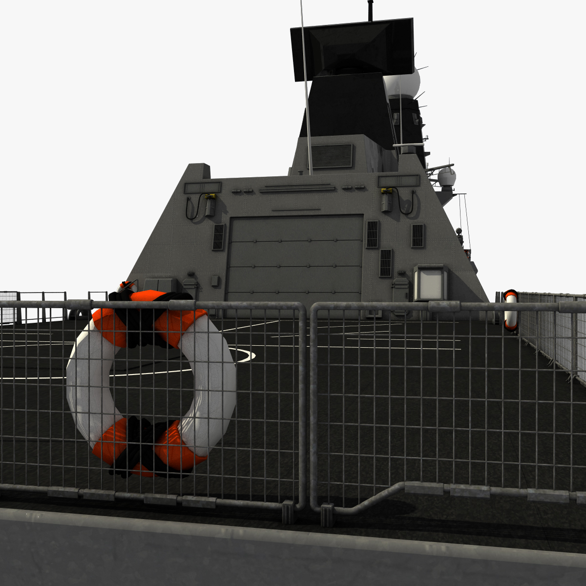 3d max type 45 destroyer