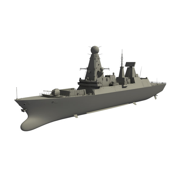 3d max type 45 destroyer