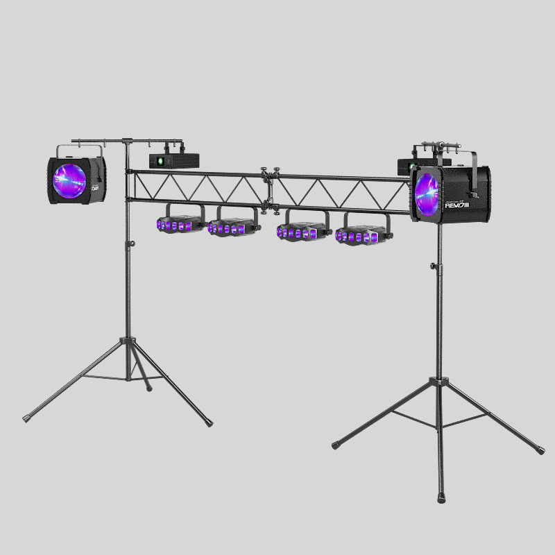 3d model of dj lighting package