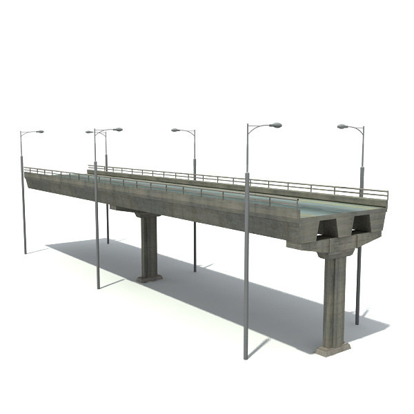 highway piece 3d max