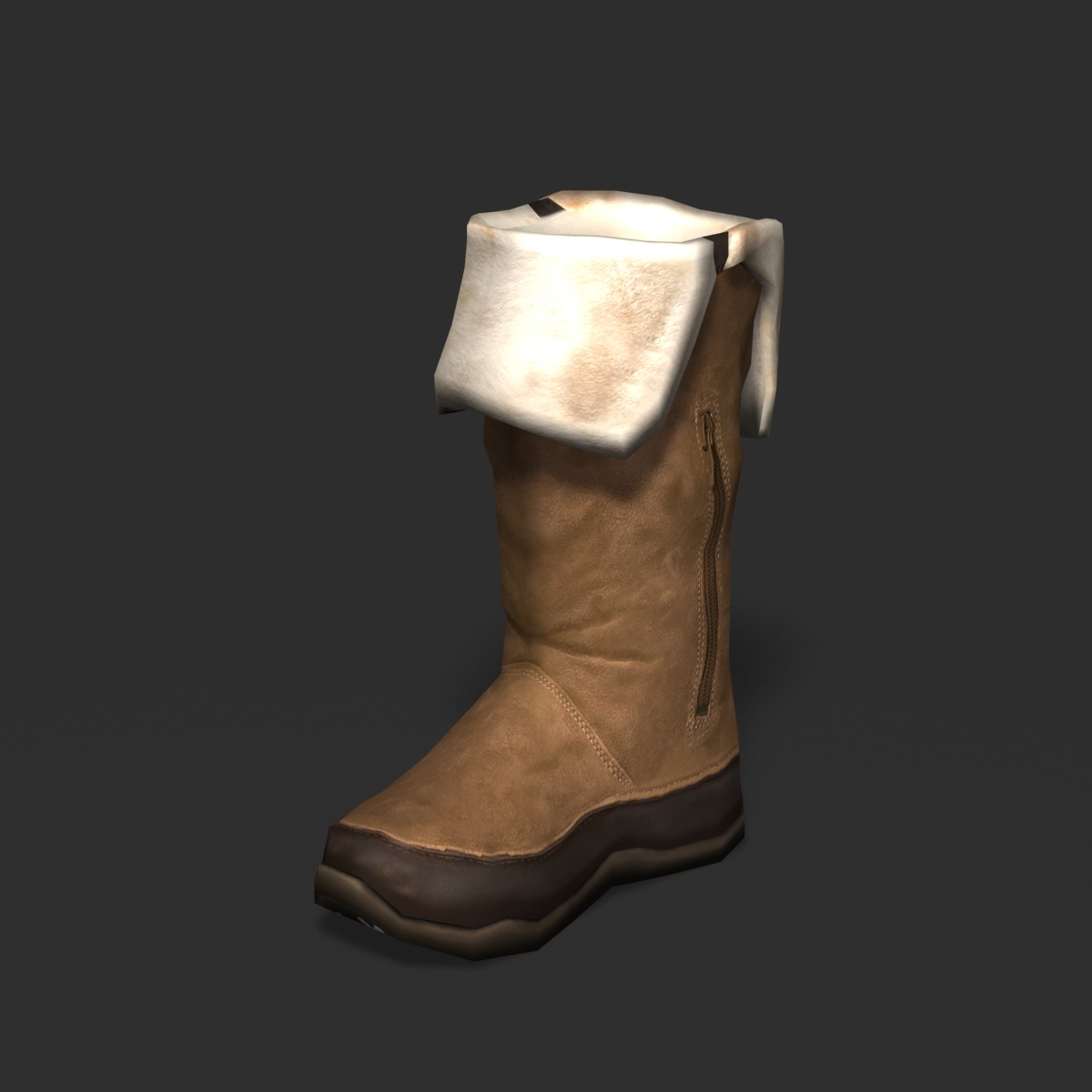 3d model female boots
