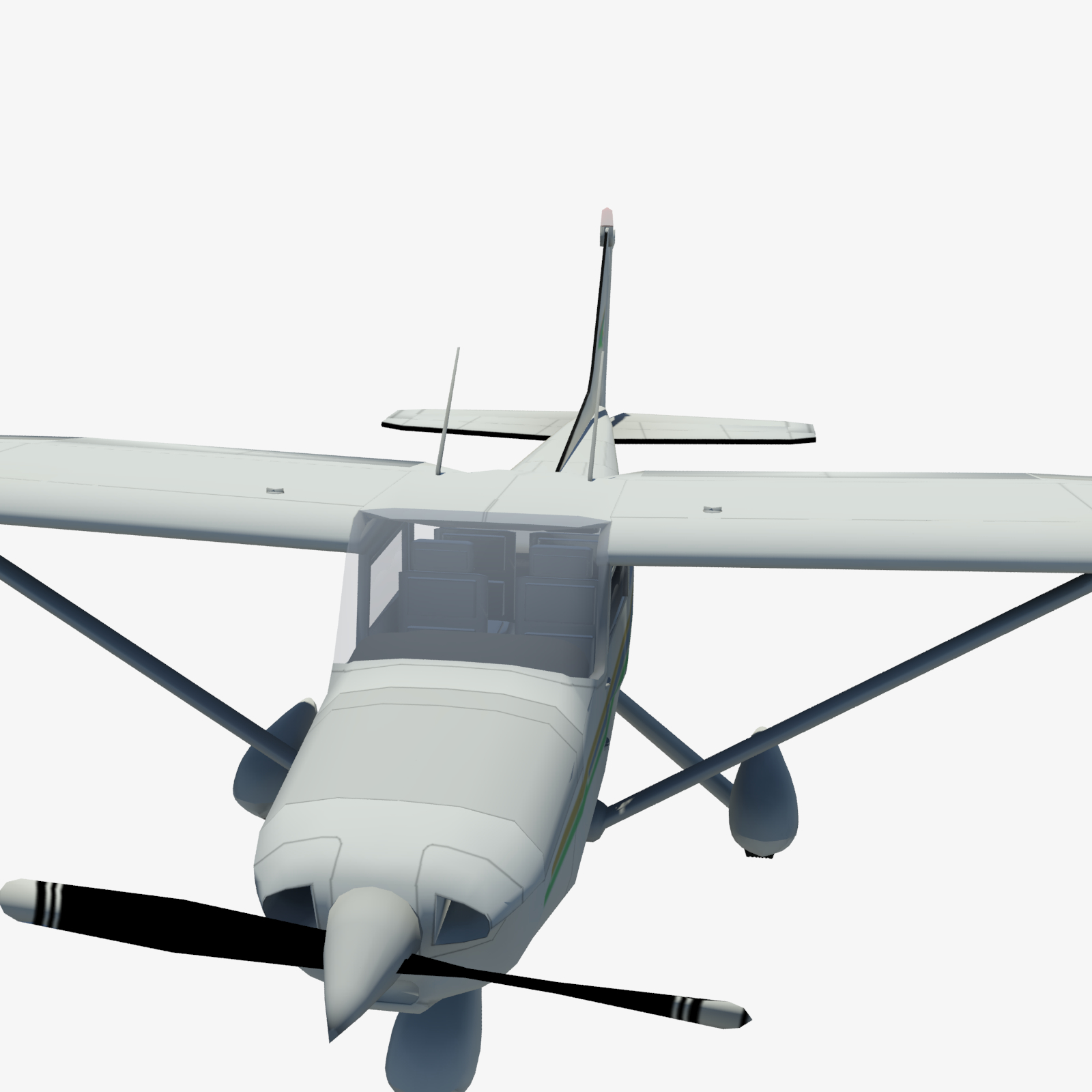 3d cessna 172 skyhawk model