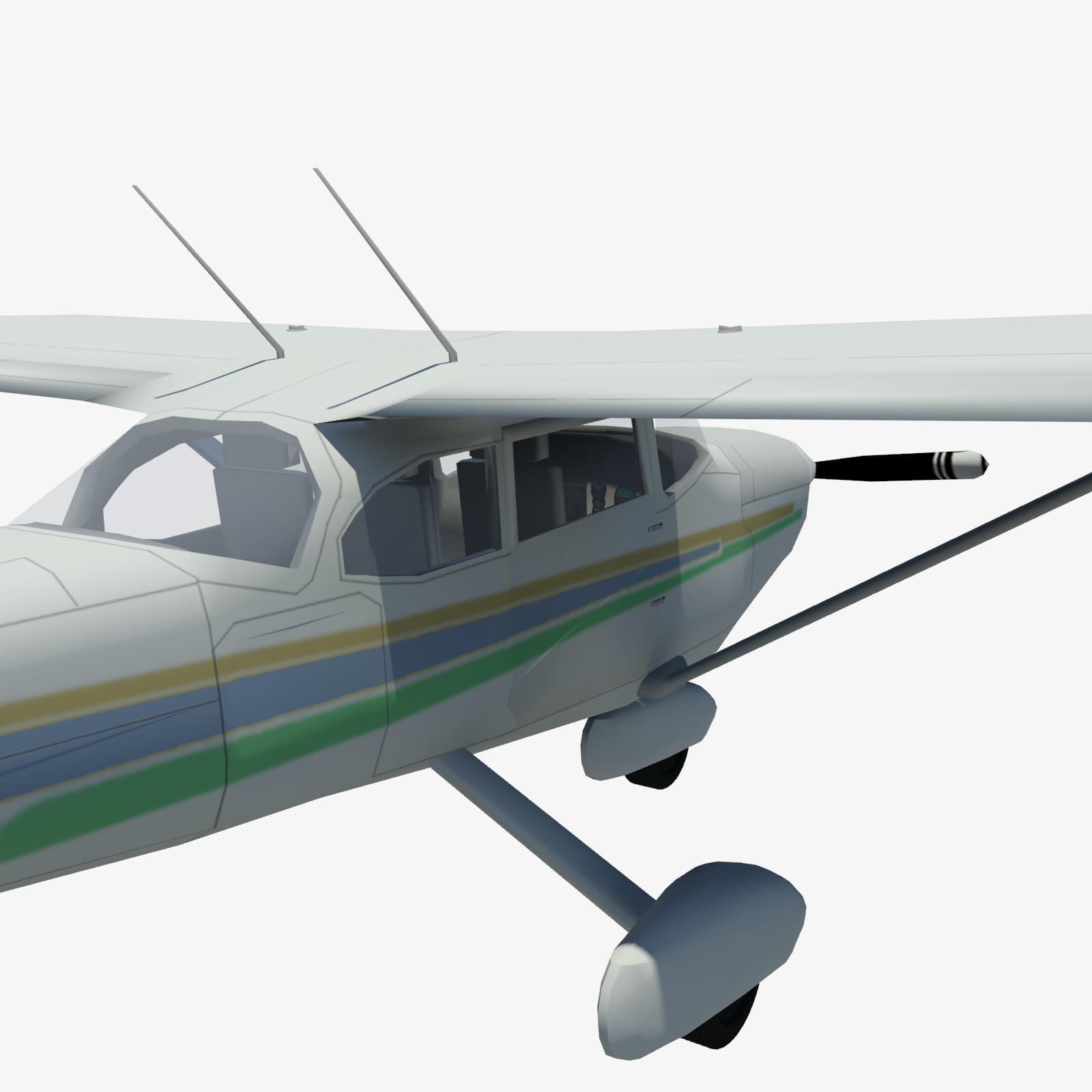 3d cessna 172 skyhawk model