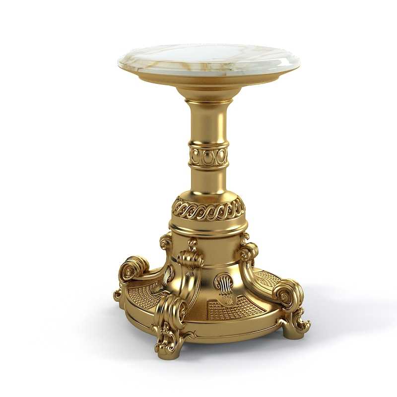 3d model small onyx table