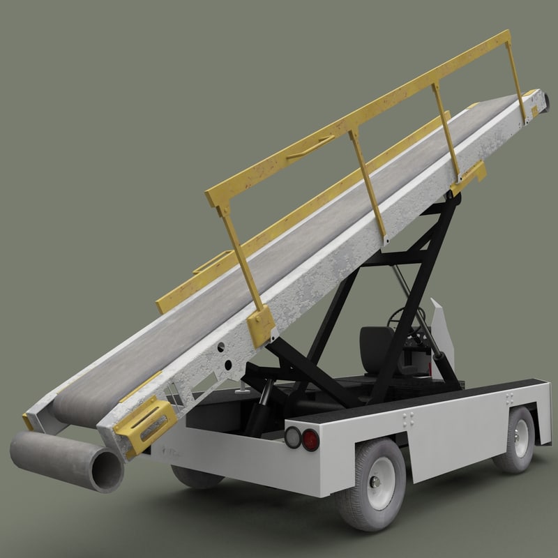 tug 660 beltloader obj