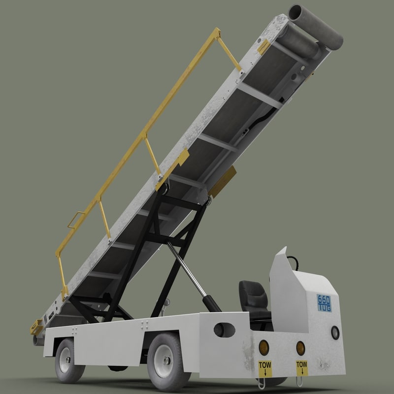 tug 660 beltloader obj