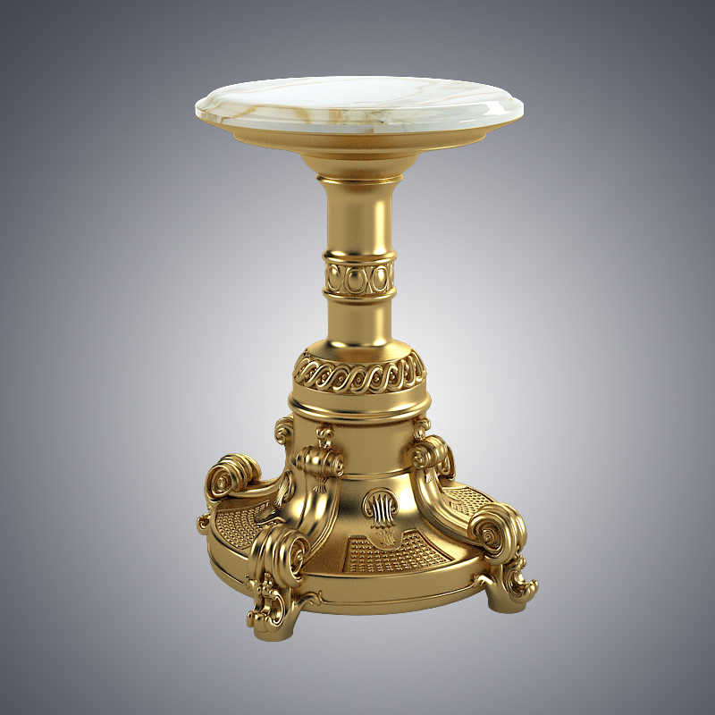 3d model small onyx table