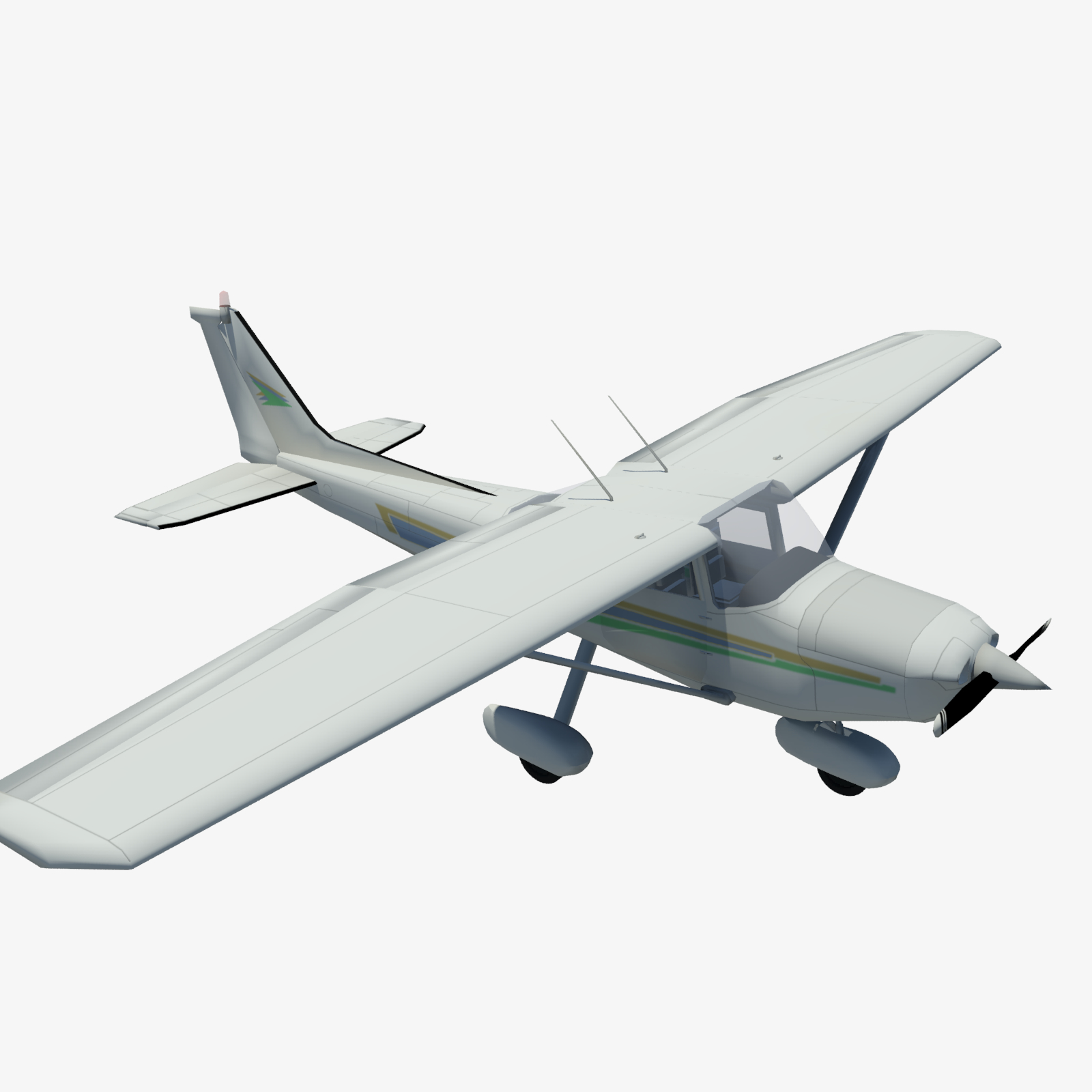3d cessna 172 skyhawk model