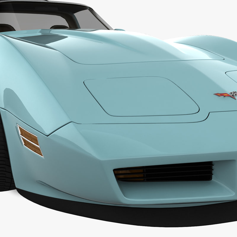 3ds chevrolet corvette c3