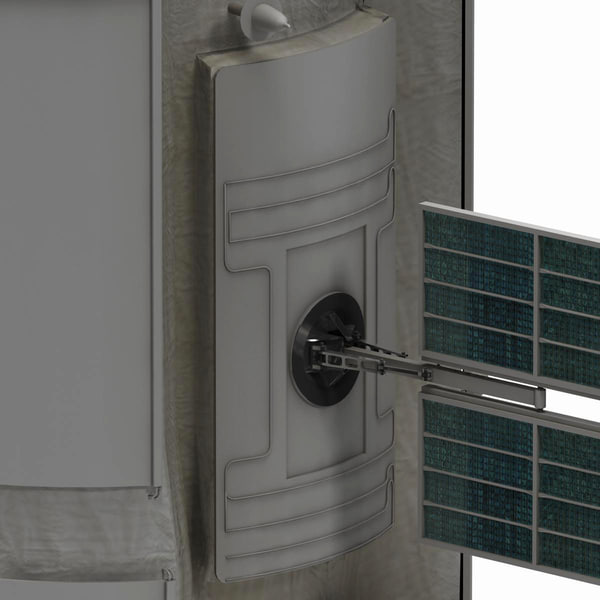 space functional cargo block 3d model