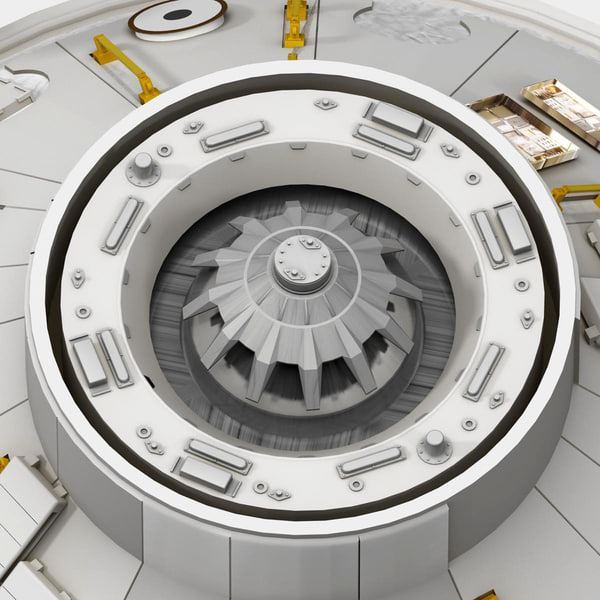 space functional cargo block 3d model