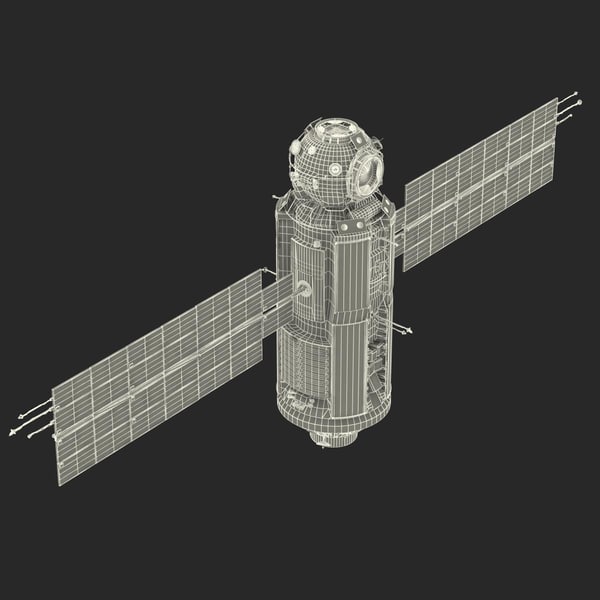 space functional cargo block 3d model
