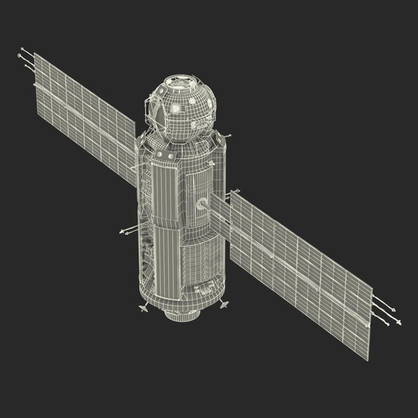 space functional cargo block 3d model