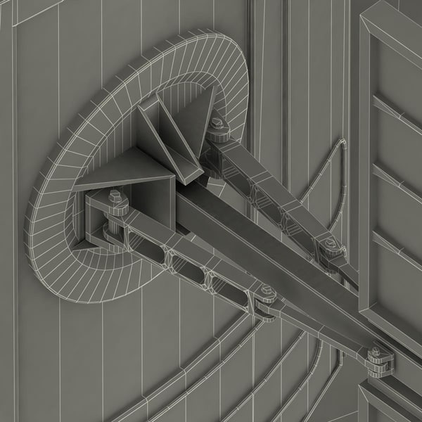 space functional cargo block 3d model