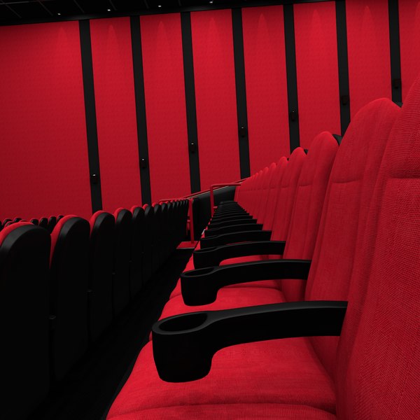 3d model of movie theater