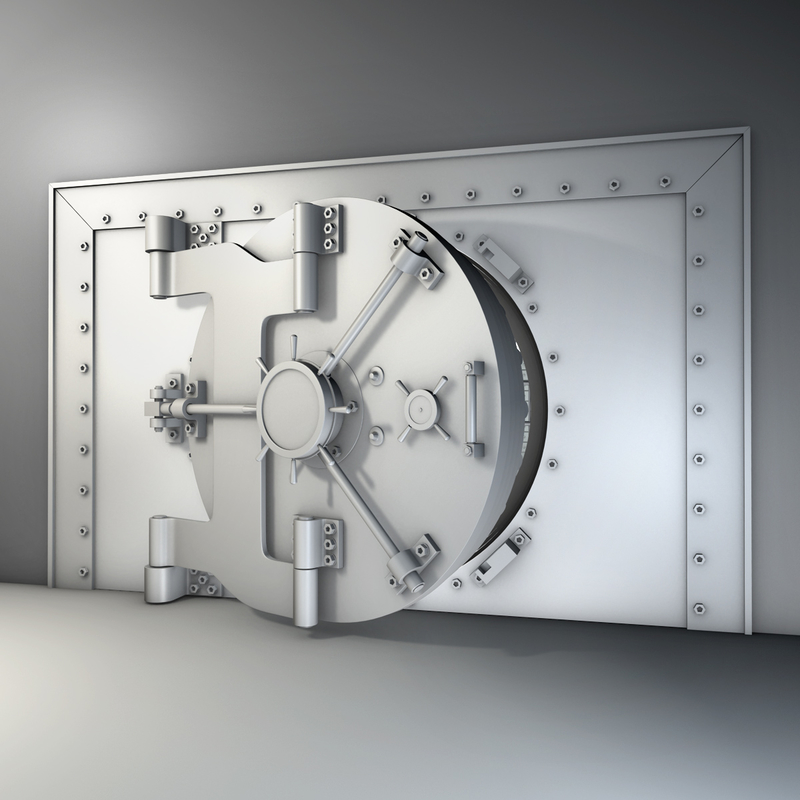 3d model bank vault