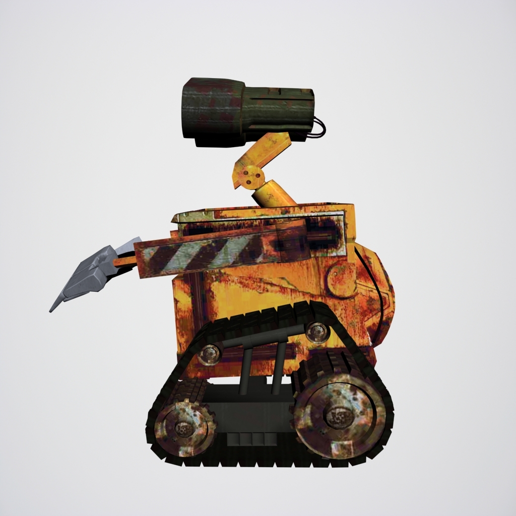 3dsmax wall-e