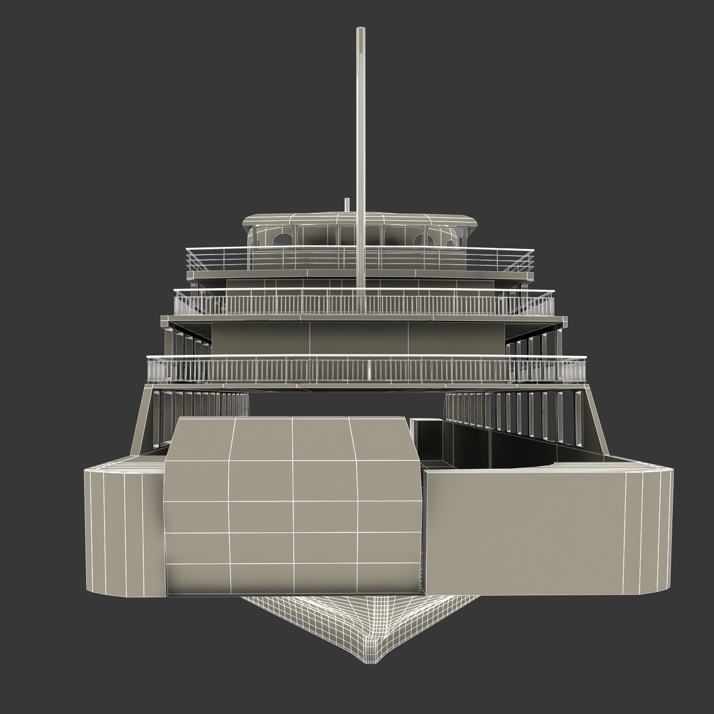 3d model cruise ferries