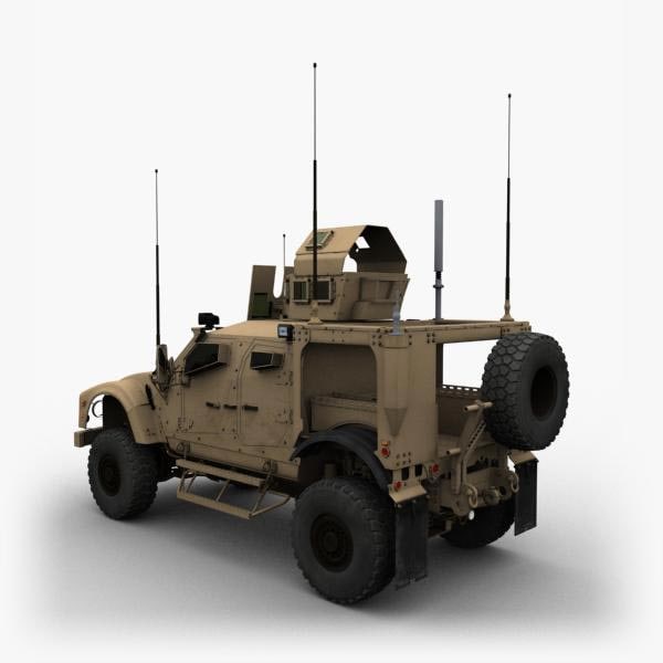3d matv truck model