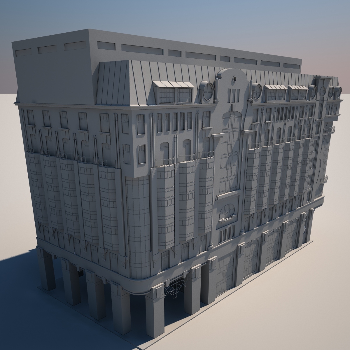 modelo 3d Hotel Marriott - TurboSquid 603605