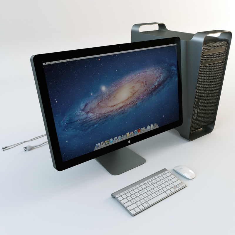 3d model apple mac pro
