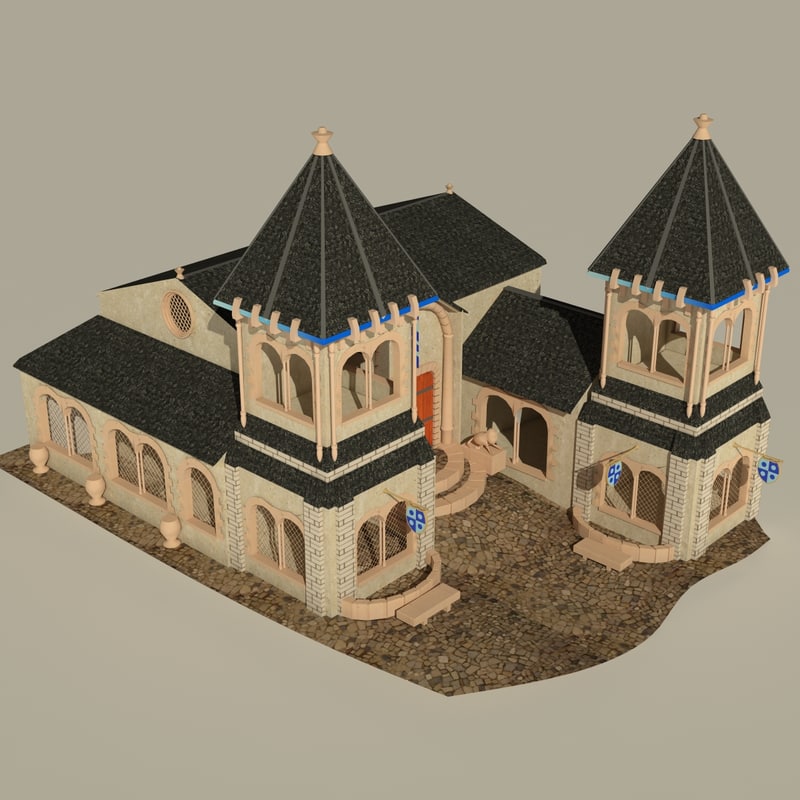 castle 3d model