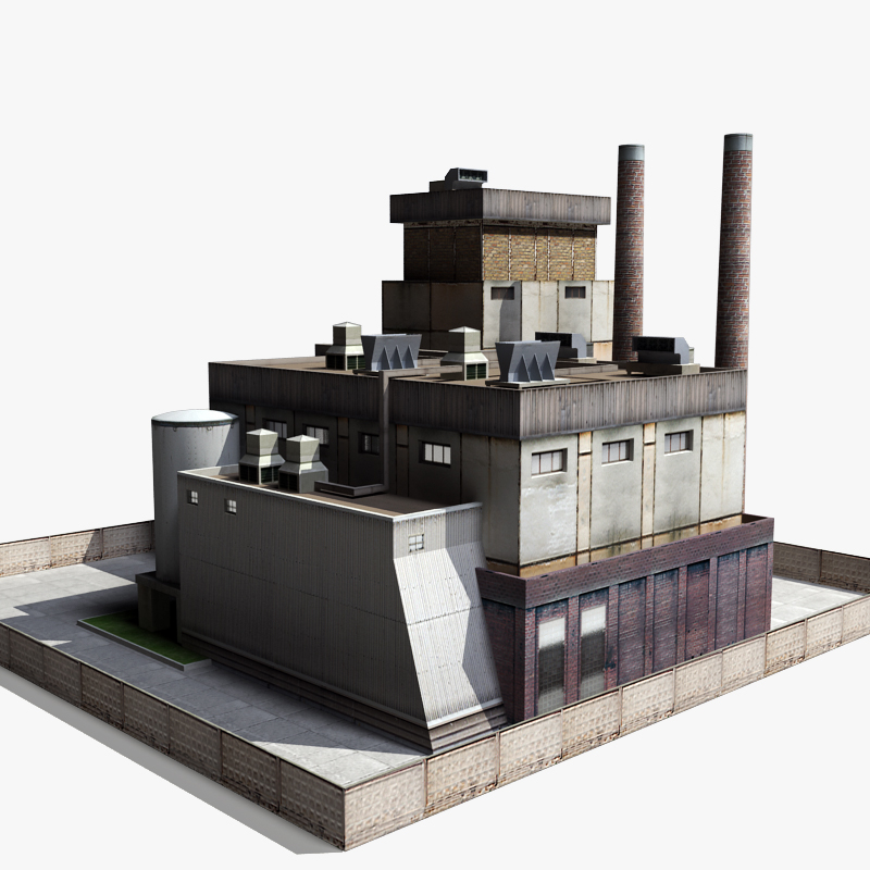 factory 3d model
