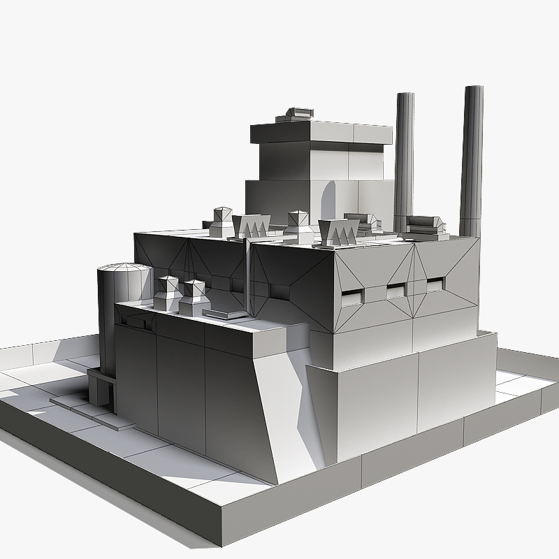 factory 3d model