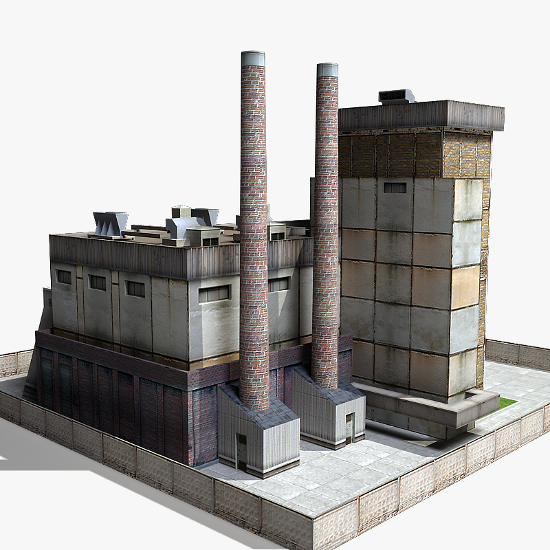 factory 3d model
