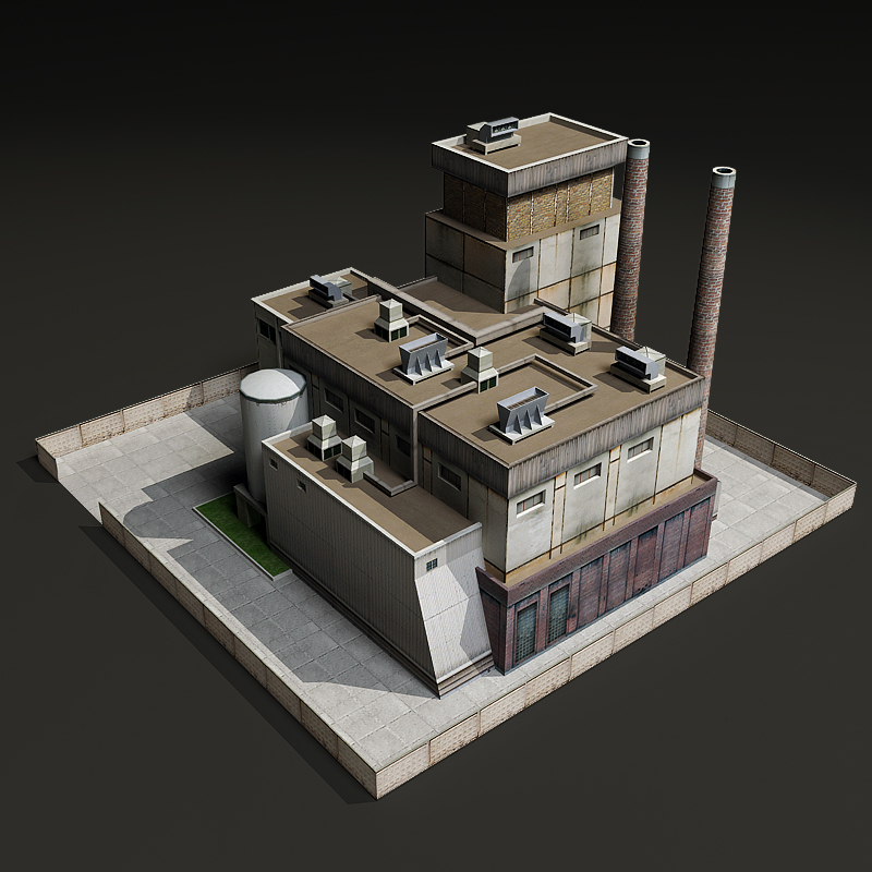 factory 3d model