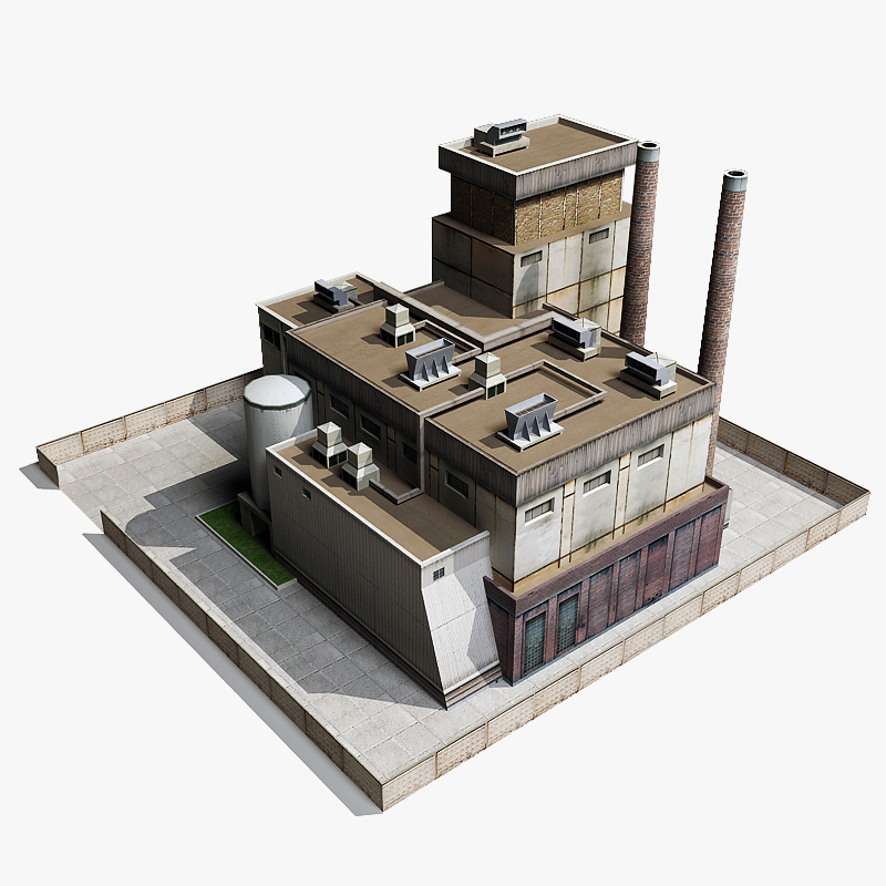 factory 3d model