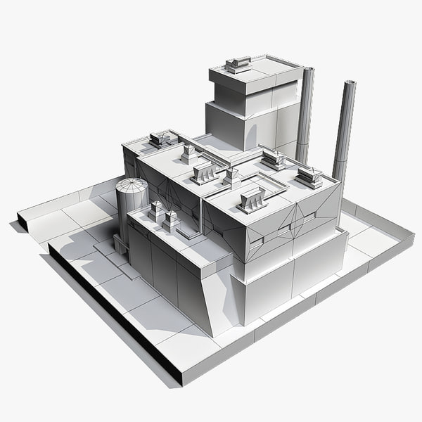 factory 3d model