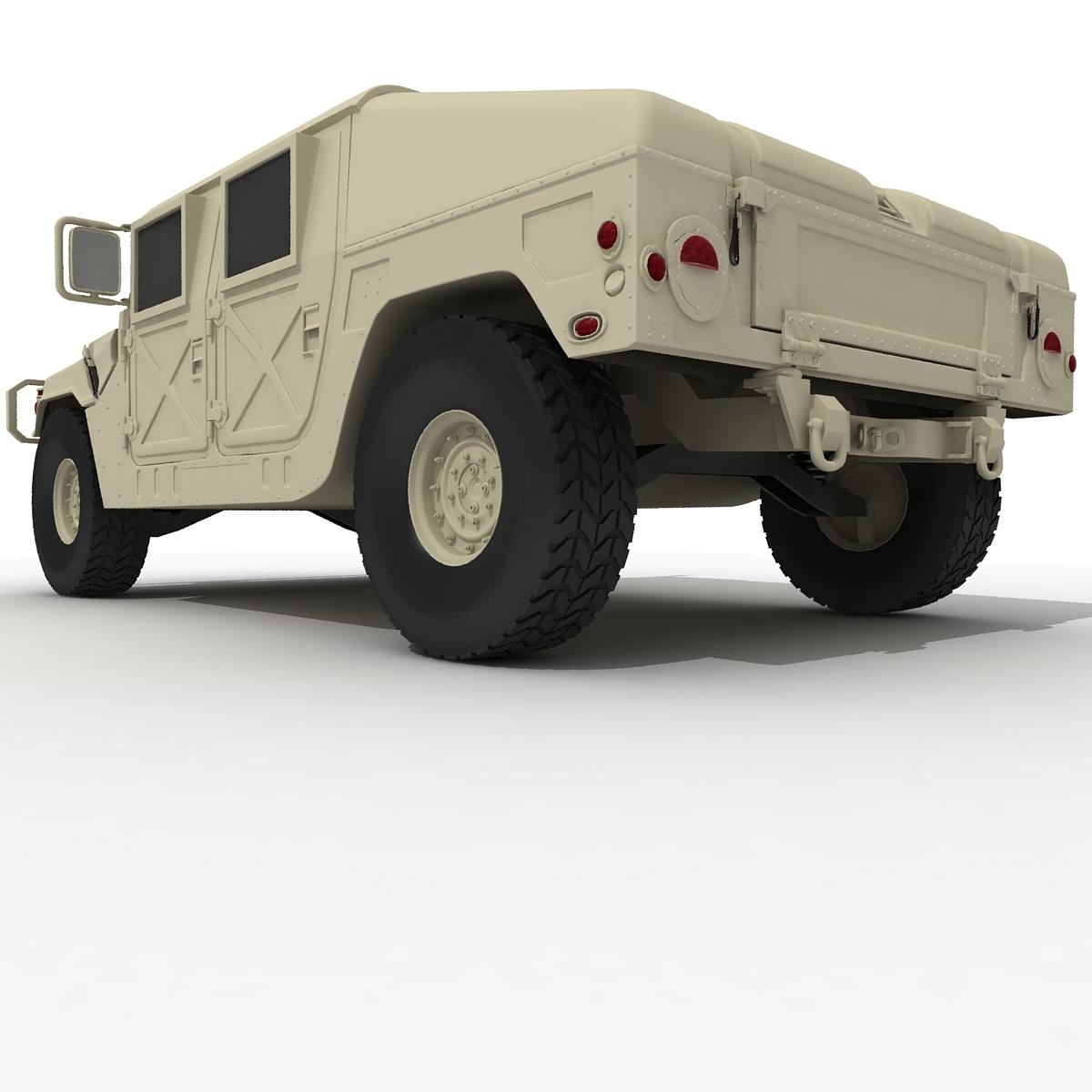 humvee hmmwv 3d max