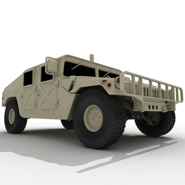 humvee hmmwv 3d max
